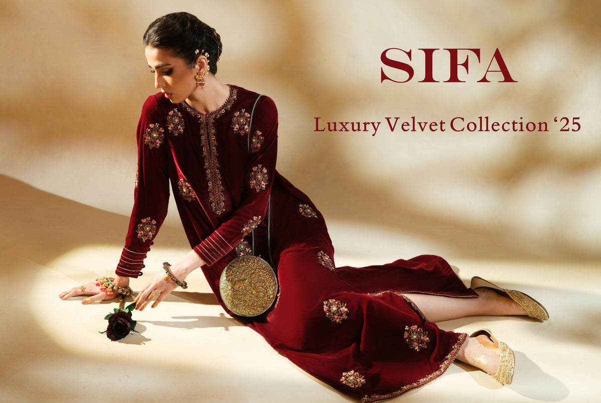 SIFA - Luxury Velvet – Hafsa Imran Khan